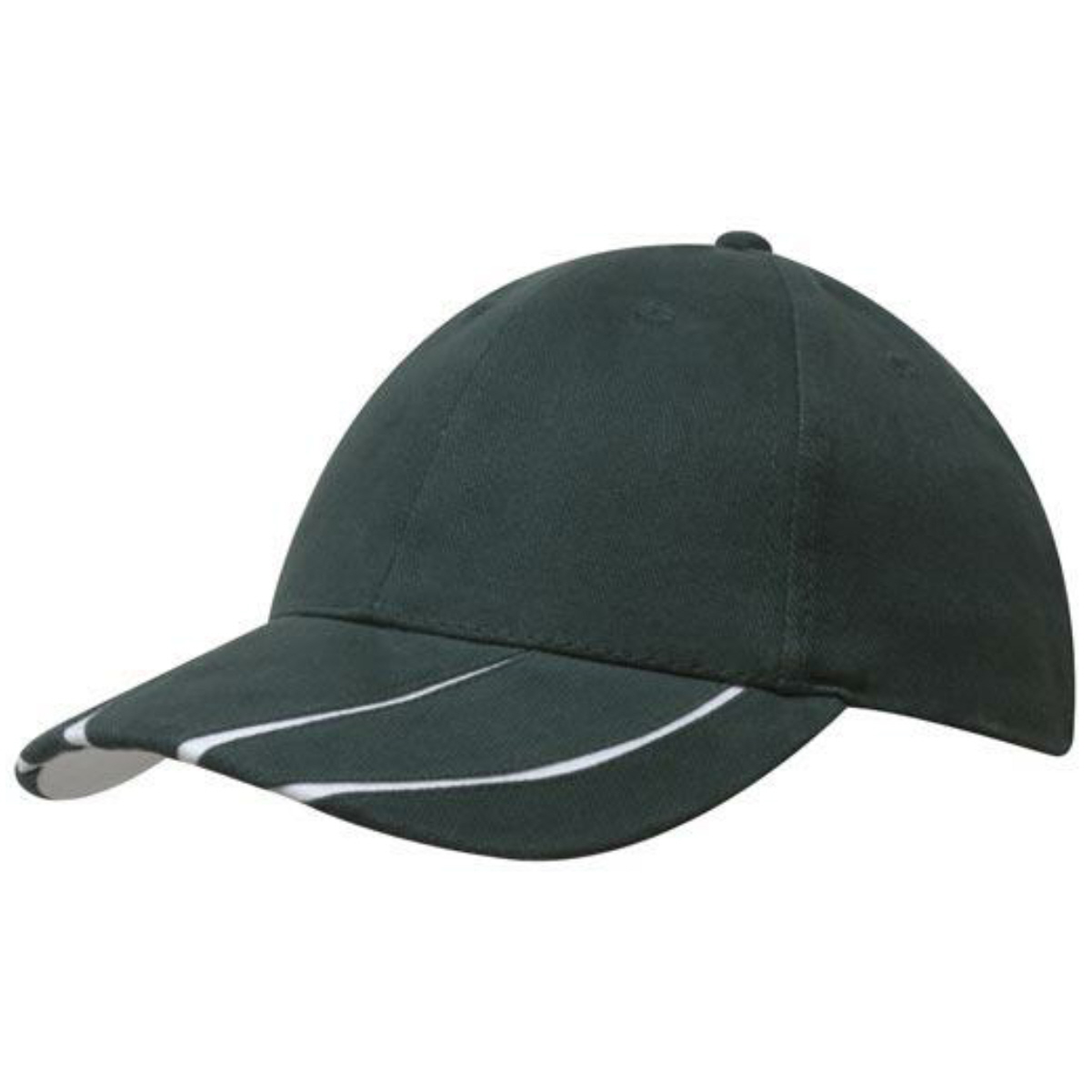 BRUSHED HEAVY COTTON WITH LAMINATED TWO-TONE PEAK (Add Your Logo ...